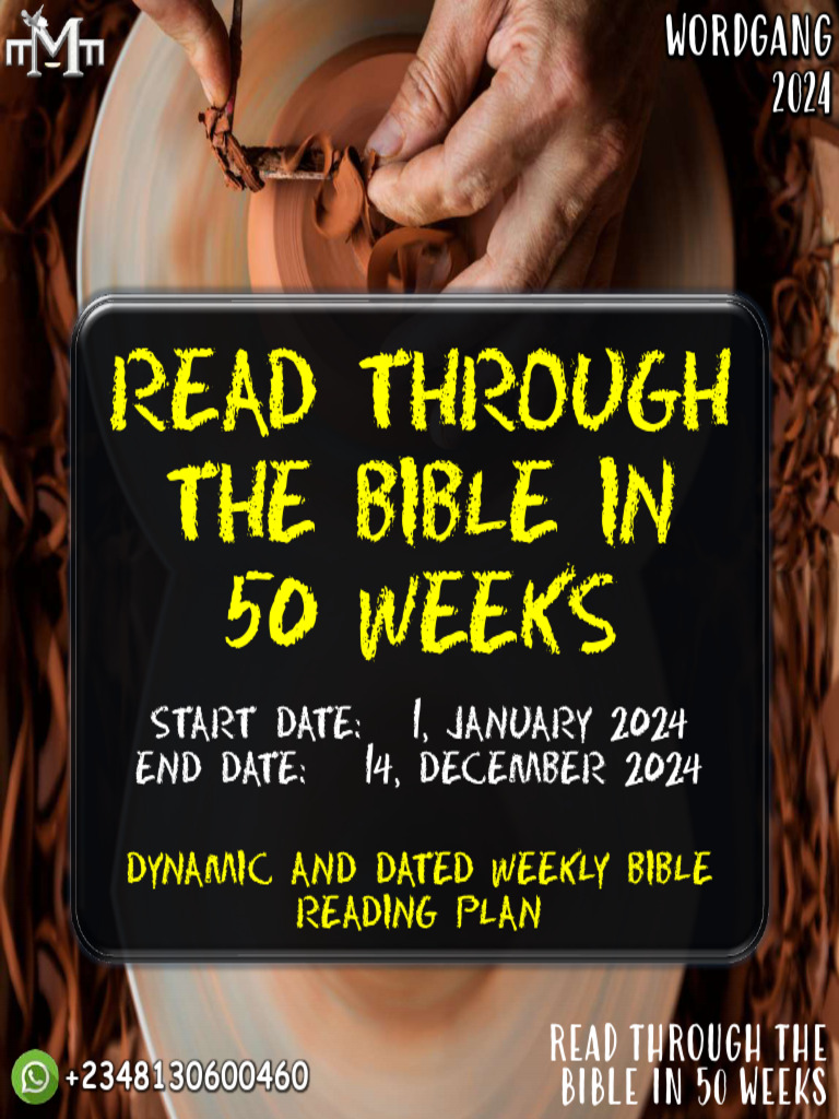 2024 Bible Reading Plan - 053727 | PDF | Bible | Ezra