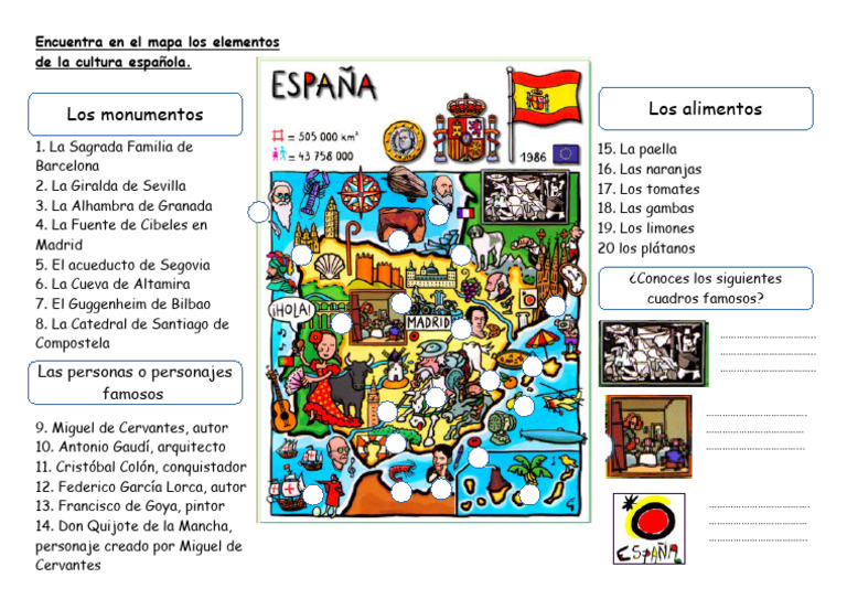 Map a Cultural Espana | PDF