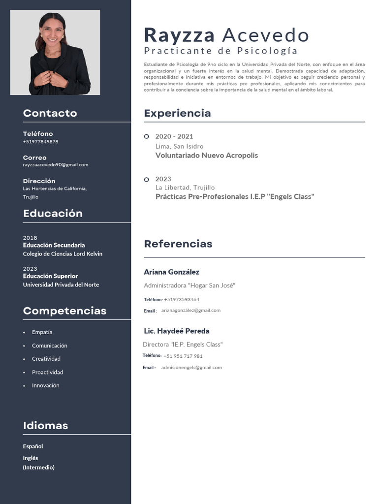 Black White Minimalist CV Resume | PDF