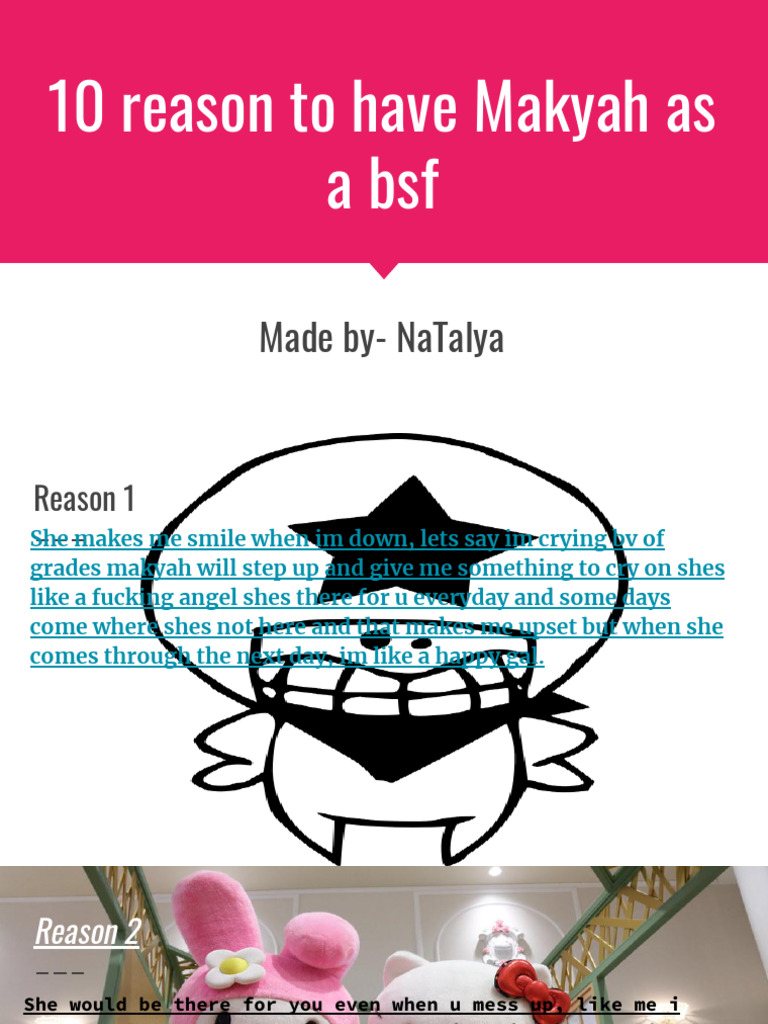 Celebrating My Best Friend Makyah | PDF | Self-Improvement