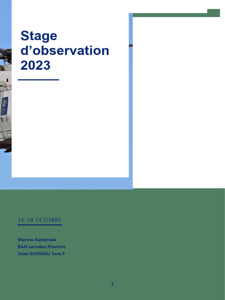 Stage Marine Nationale Pdf