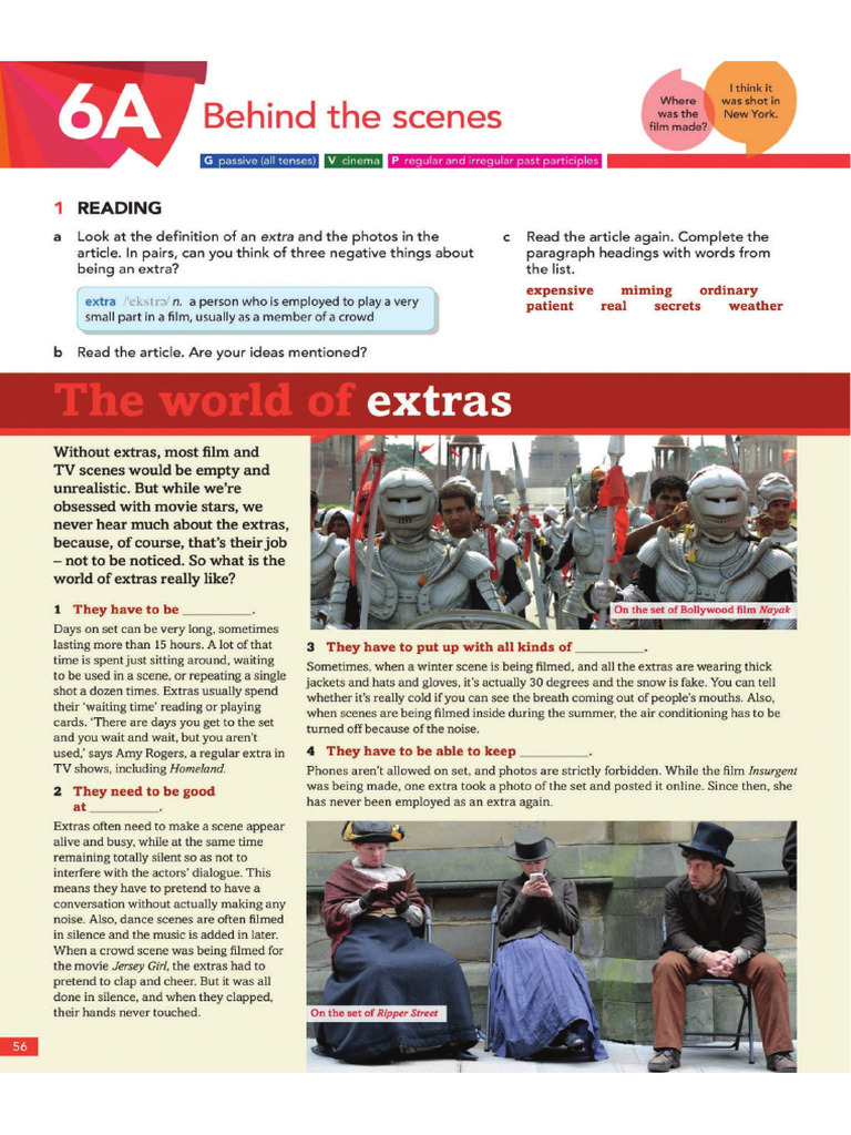 Behind The Scenes | PDF