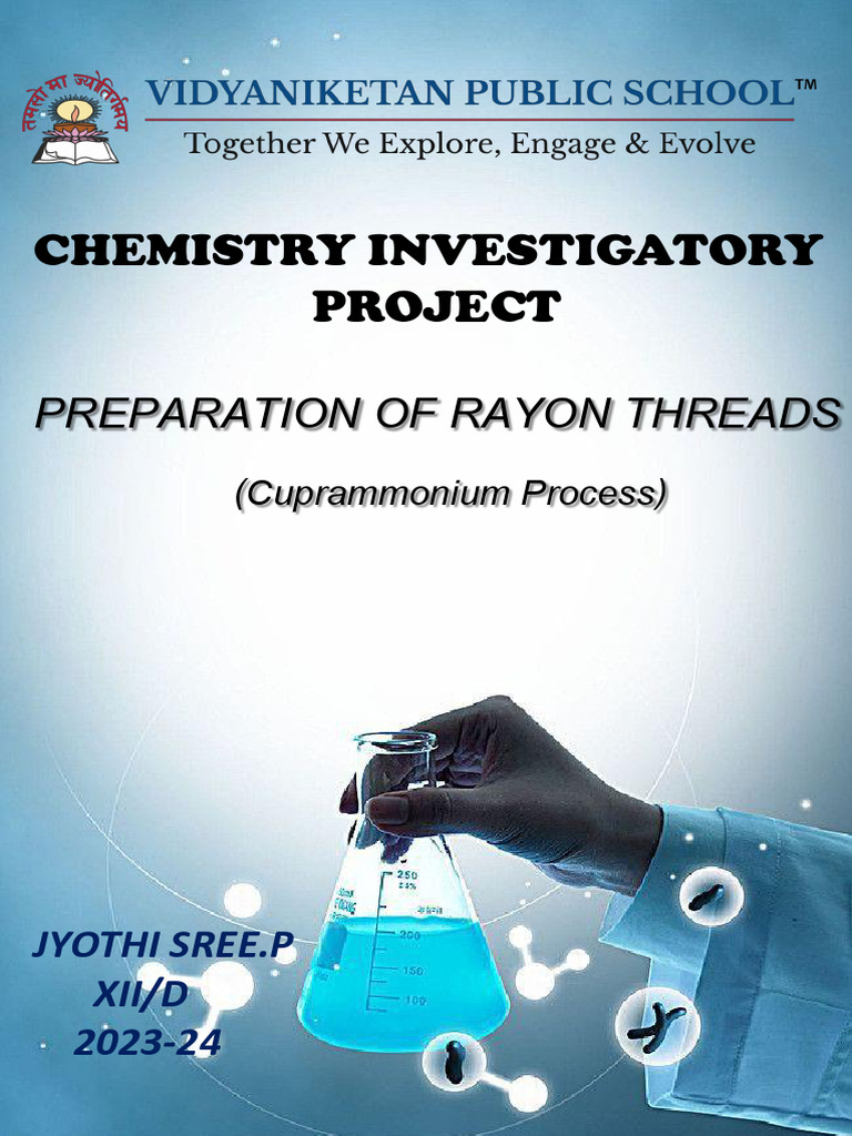 Preperation of Rayon Threads | PDF | Rayon | Cellulose