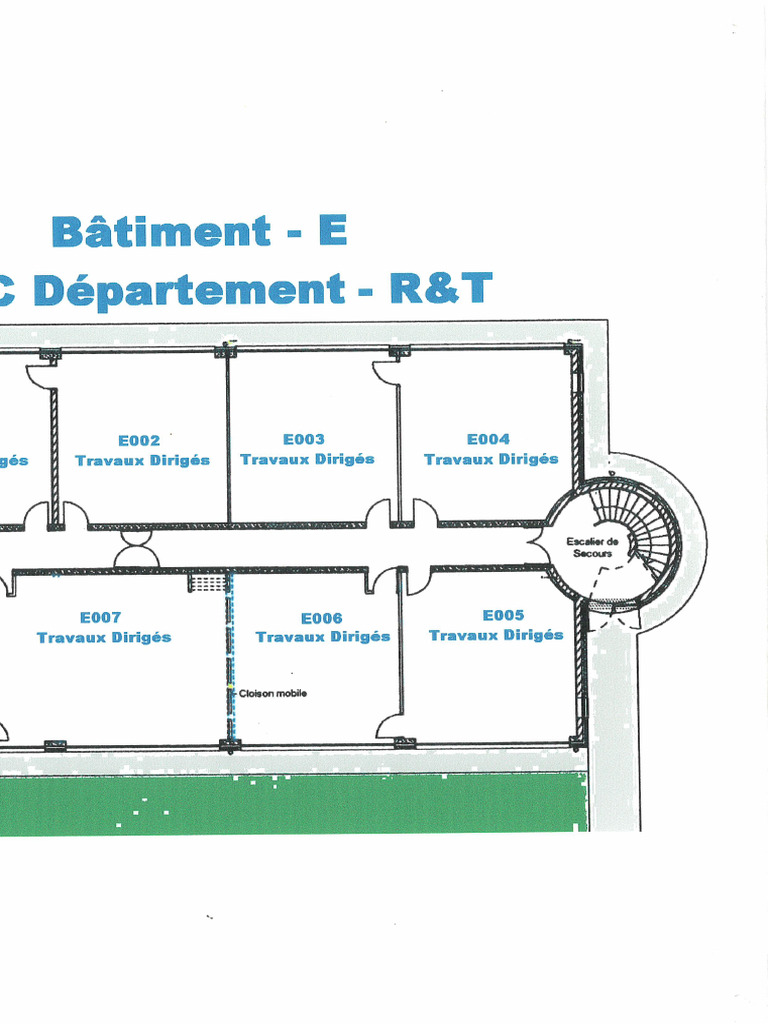 Plan RDC Bat E | PDF