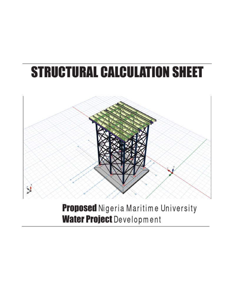 Steel Tank Design-Report | PDF