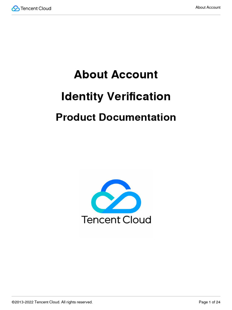 Tencent-Cloud 378 3592 en | PDF | Finance & Money Management