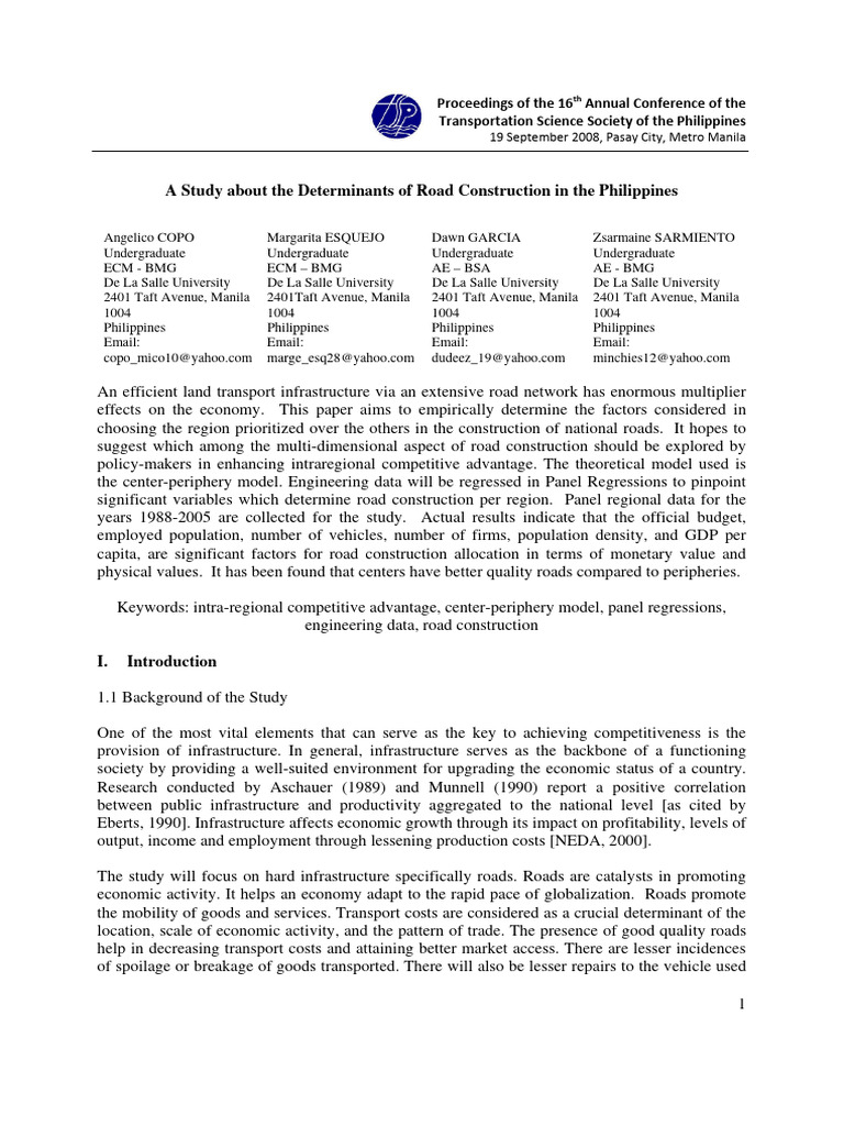 1.road Construction | PDF