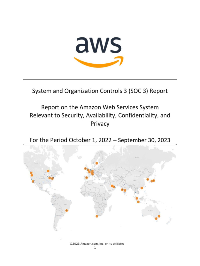 AWS SOC 3 Security Report | PDF