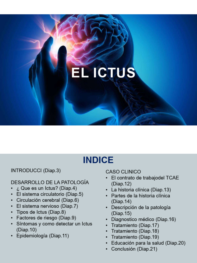 Presentación ICTUS Power Point | PDF