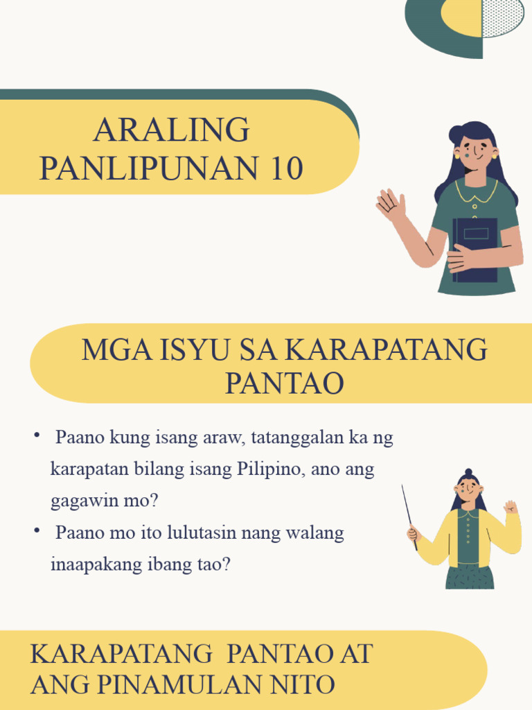 Ap G10 Karapatangpantao | PDF