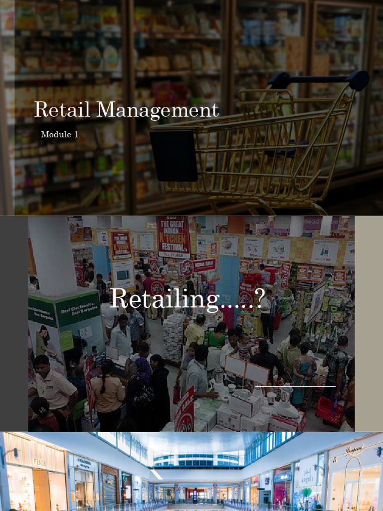 Principles of Retailing 1 | PDF | Retail | Supermarket