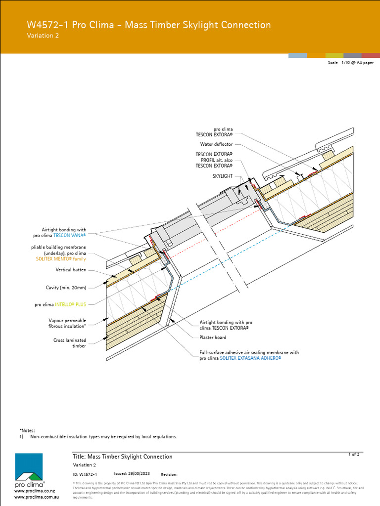 Mass Timber Window Connection Skylight Var. 2 | PDF | Building ...