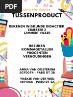 Breuken Procenten Kommagetallen Schema | PDF