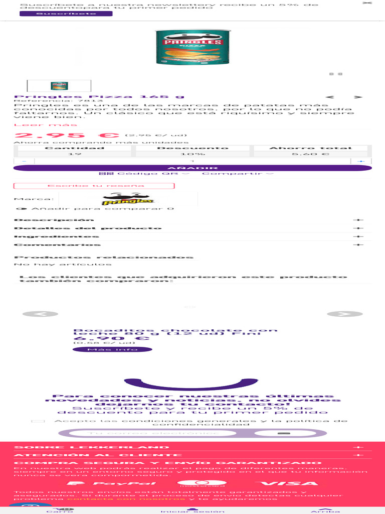 Pringles Pizza: Ahorra Comprando Más | PDF | Informática