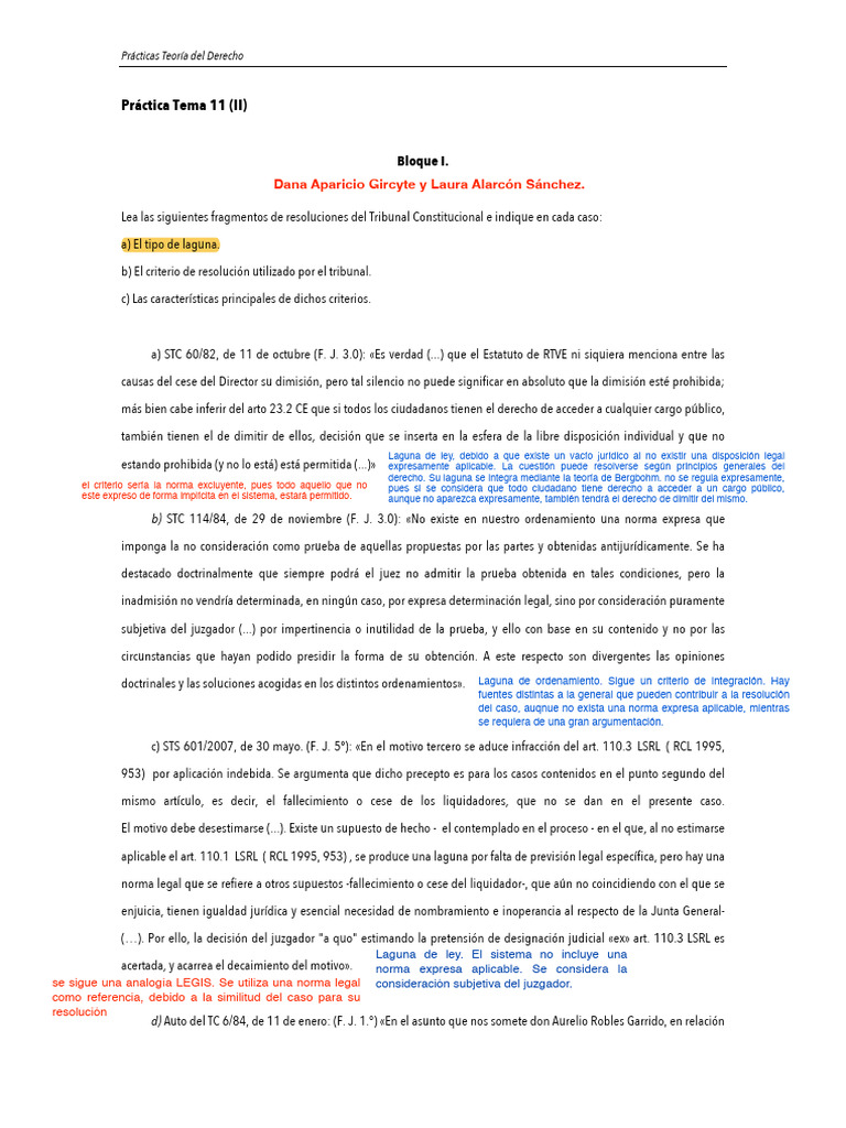 Practica Tema 11 II Mod | PDF | Legislación | El proceso de destitución