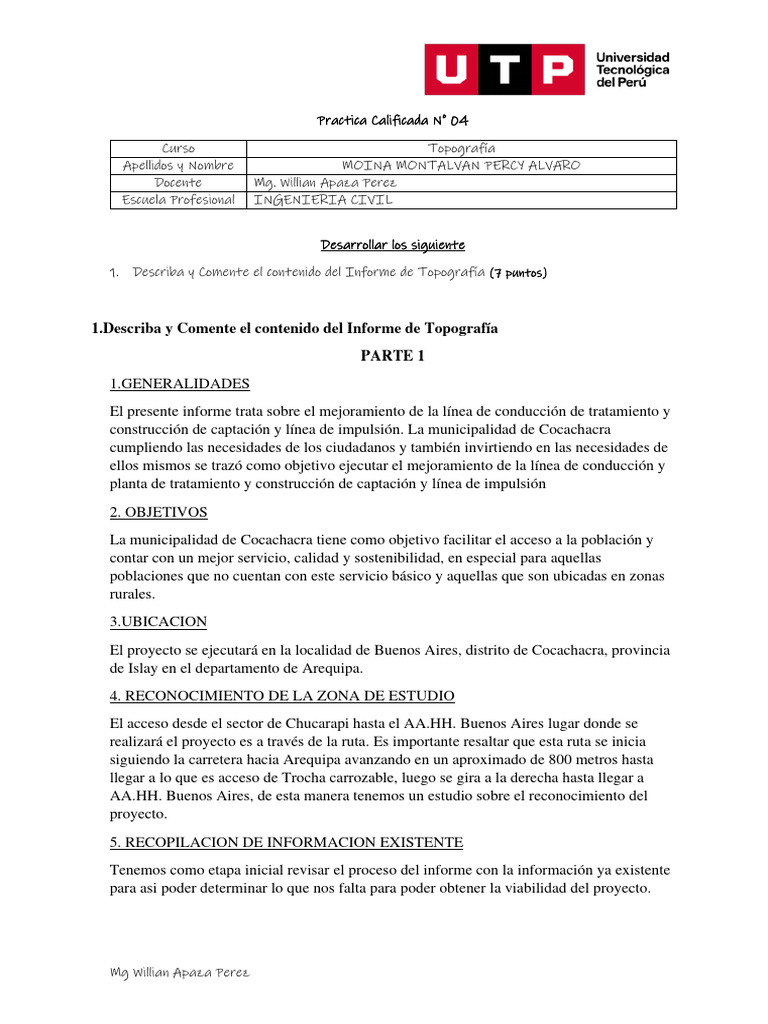 Solucion pc4 Moina Montalvan Percy | PDF