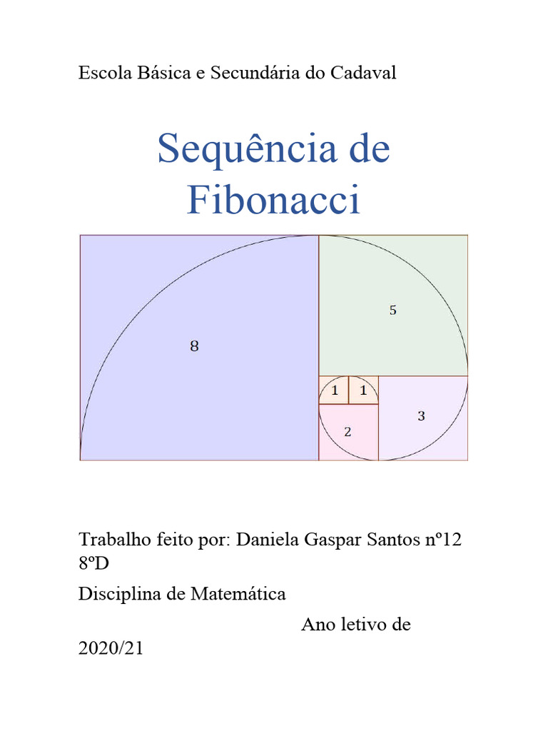 Sequência de Fibonacci | PDF