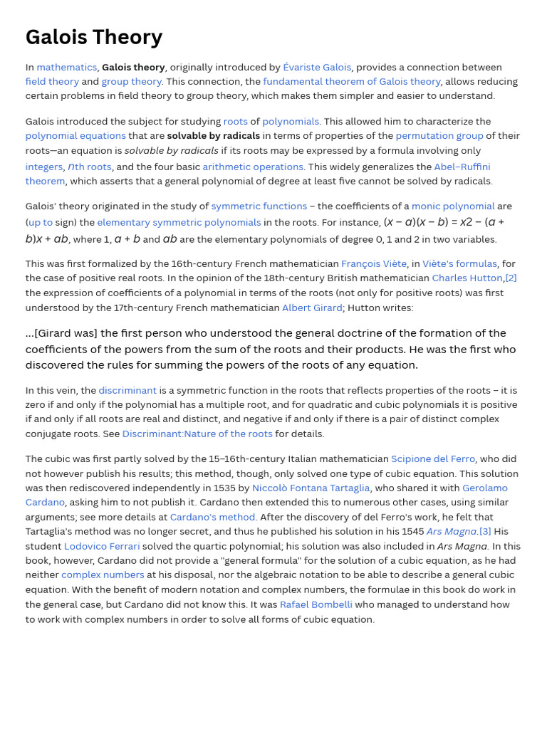 Galois Notes 2 | PDF