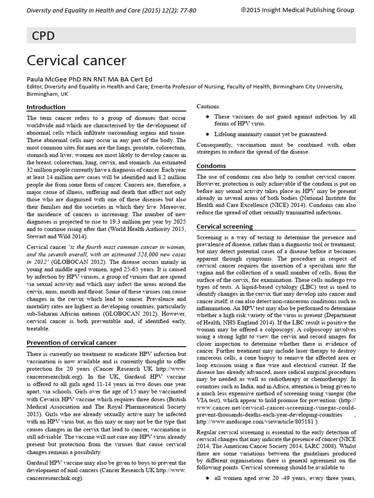 cervical-cancer | PDF