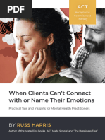 Values Checklist - Russ Harris | PDF