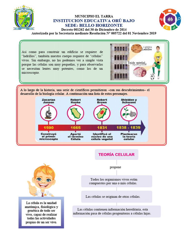 La Célula para Quinto Grado de Primaria | Descargar gratis PDF ... La Célula para Quinto Grado de Primaria | Descargar gratis PDF ...