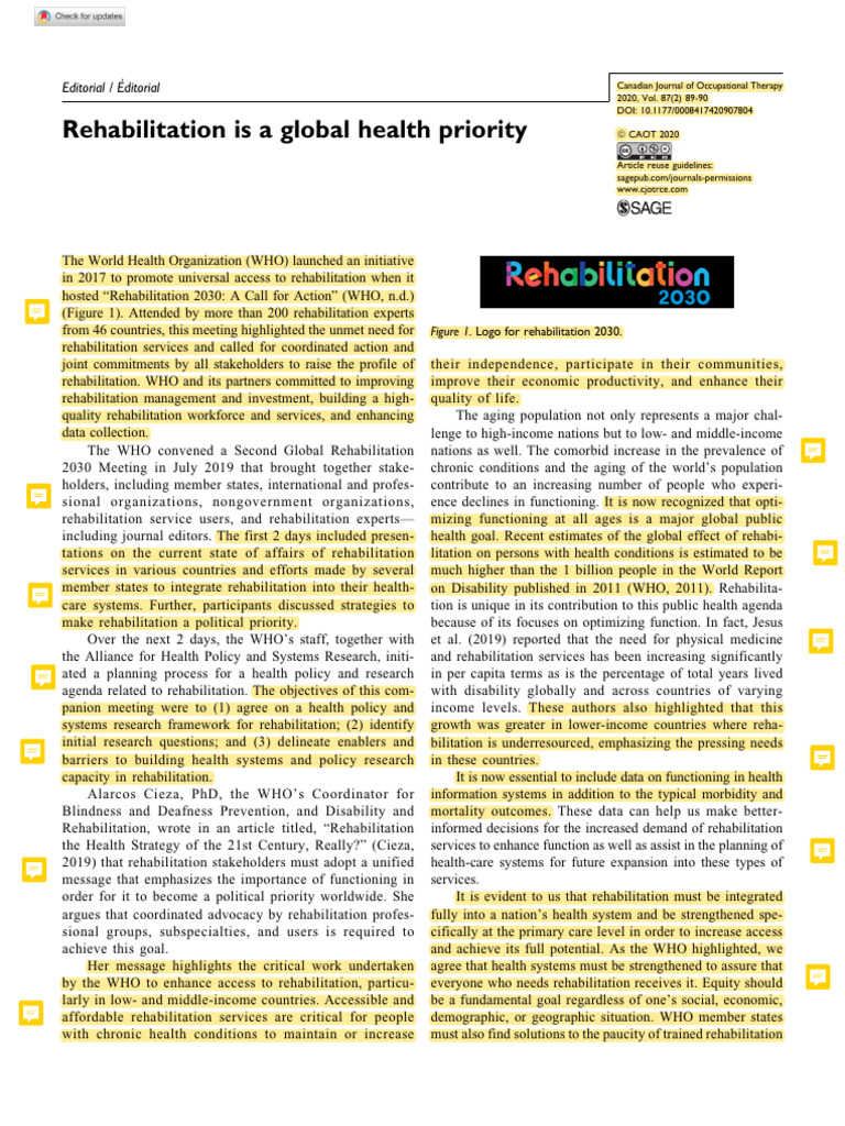 P2. heinemann-et-al-2020-rehabilitation-is-a-global-health-priority | PDF