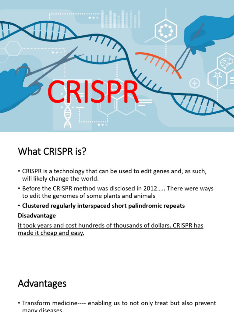CRISPR+Gene Therapy | PDF | Crispr | Viral Vector