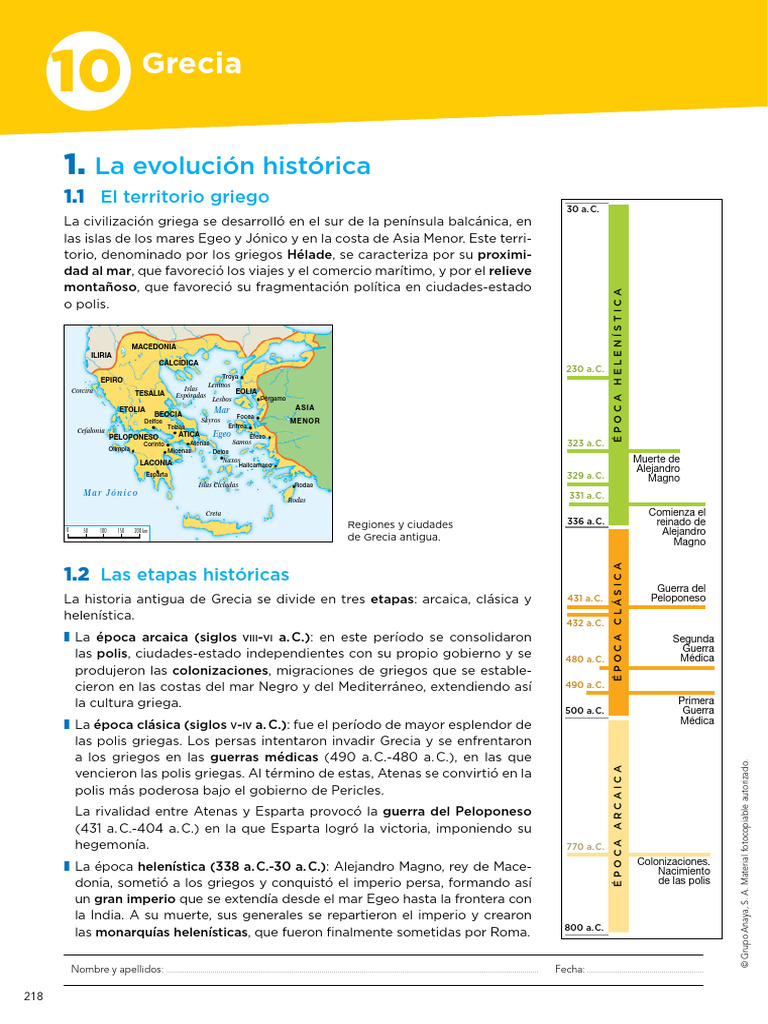 Tema Grecia 0 | PDF | Antigua Grecia | Esparta