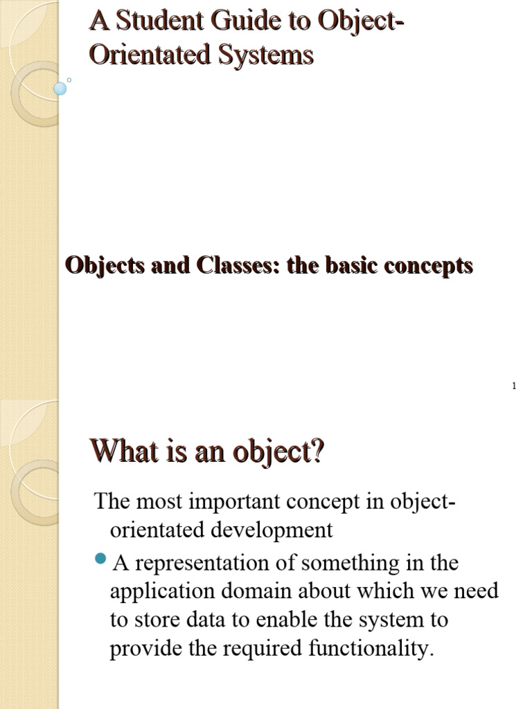 3-1the Basic Concepts | PDF | Object (Computer Science) | System