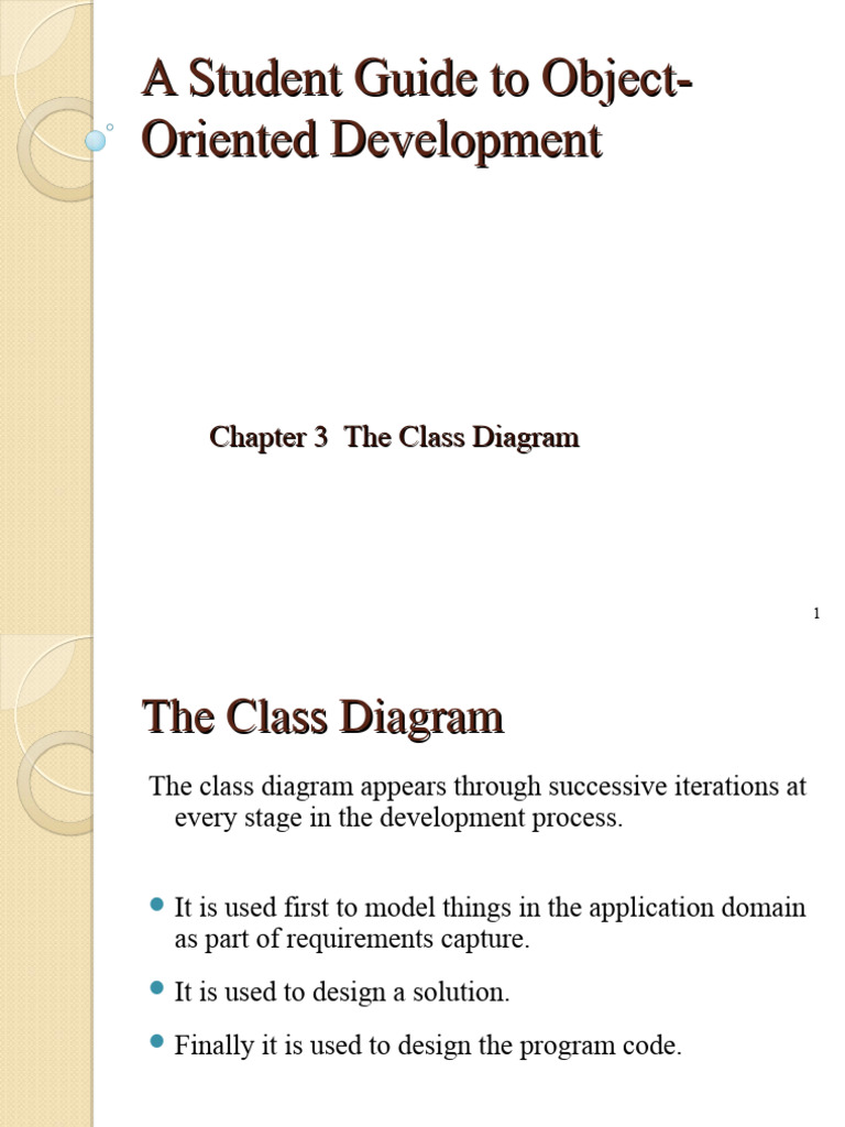 3 2class Diagramextra Pdf Class Computer Programming Object 3010