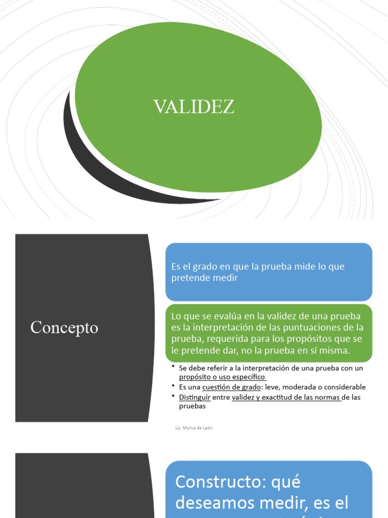 Validez | PDF