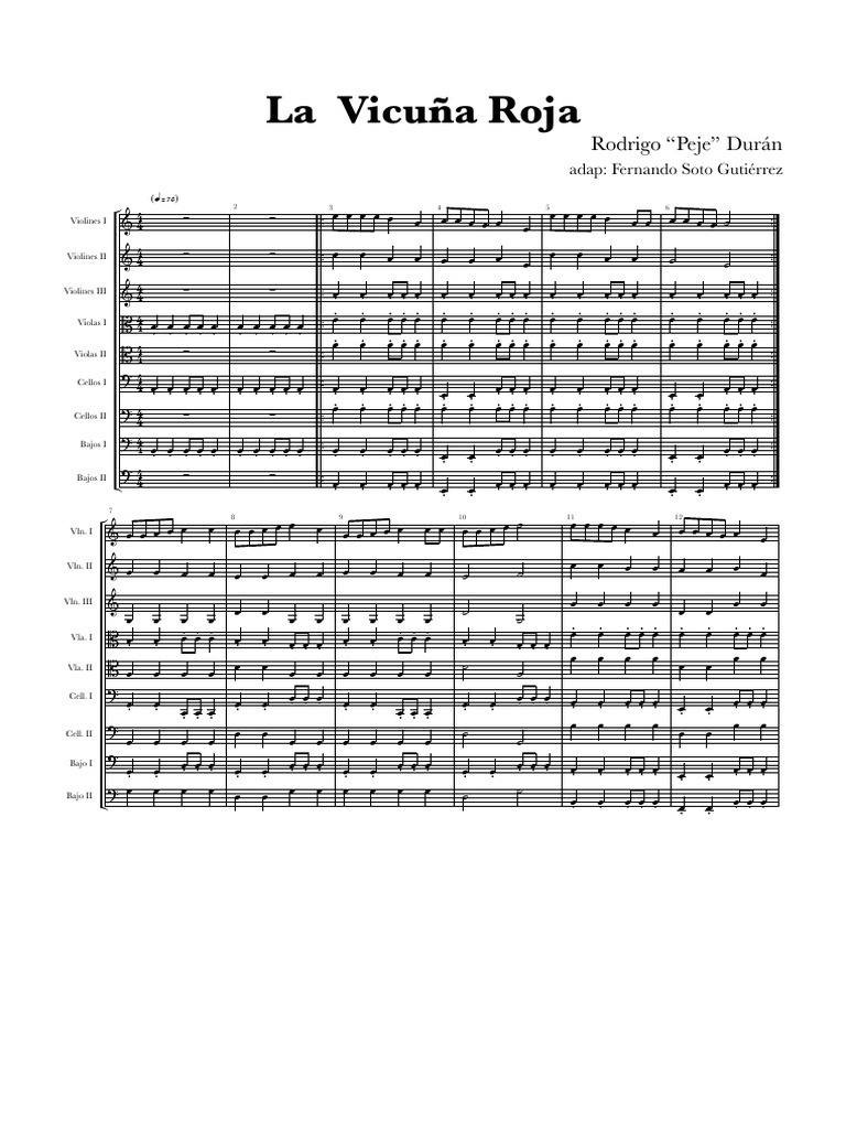 La Vicuña Roja | PDF