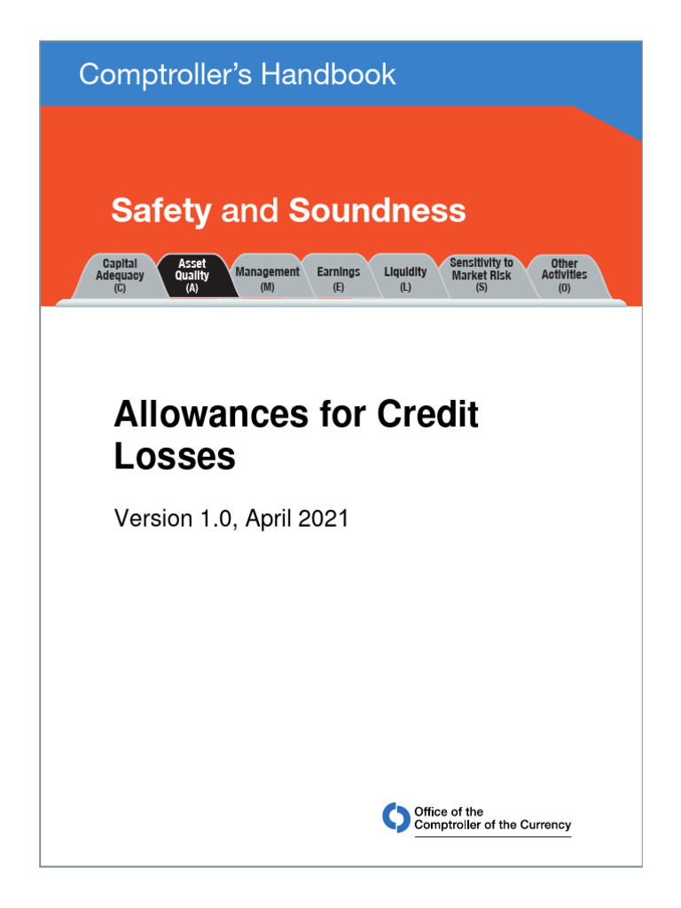 Pub CH Allowances Credit Losses | PDF | Risk | Credit Risk
