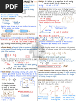 Electromagnetic Induction Emi Class 12 Physics Formula Sheet | PDF
