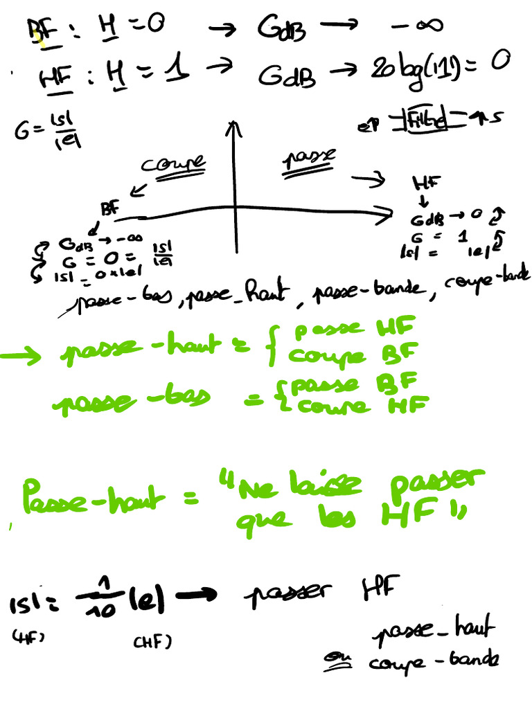 Cours Filtrage 2 | PDF
