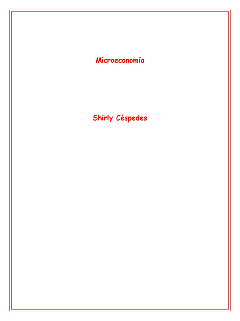 Micro Eco Mia | PDF | Exterioridad | Ciencias económicas