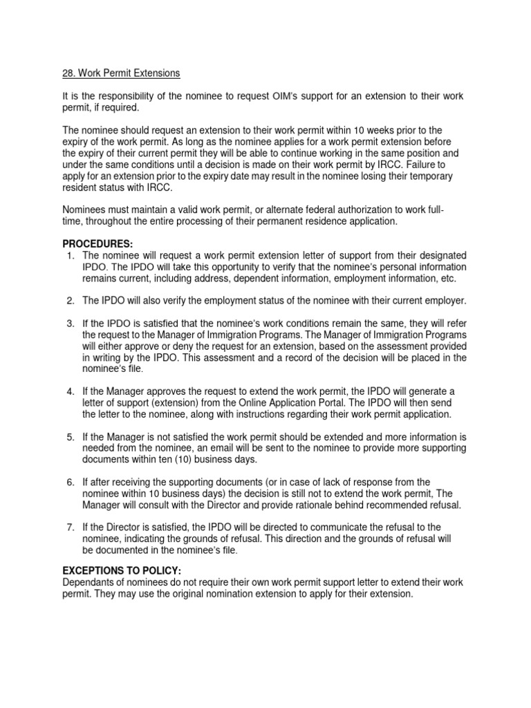 Work Permit Extensions 2 | PDF | Government | Cultural Globalization