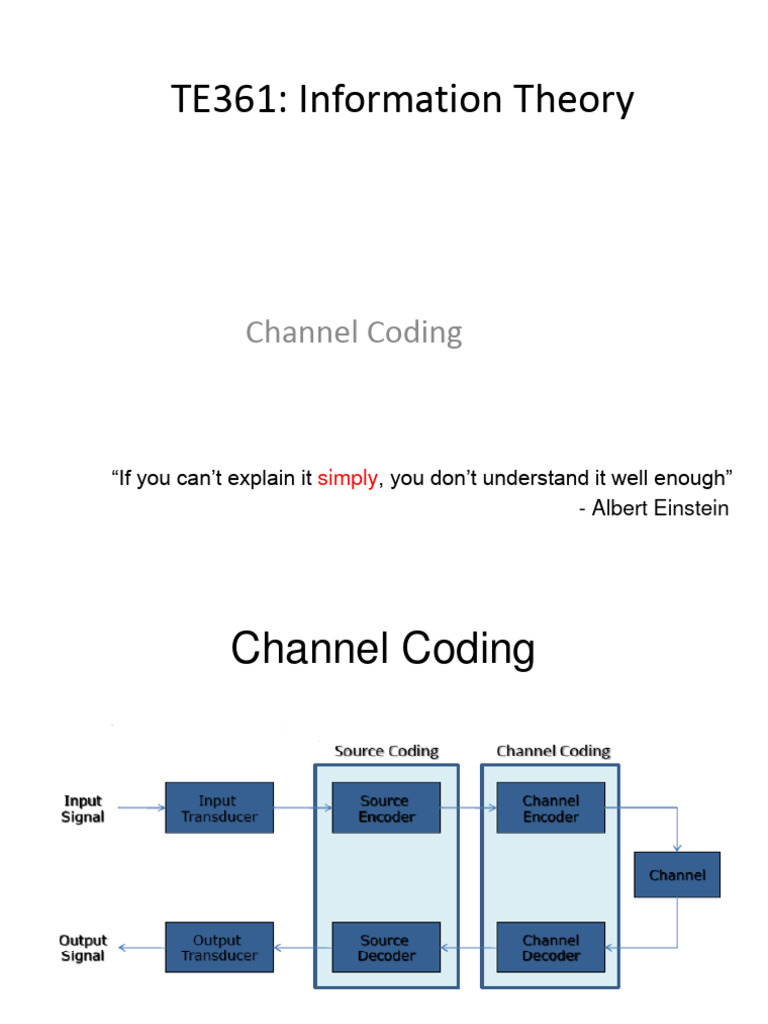 TE361 Channel Coding | PDF | Error Detection And Correction ... TE361 Channel Coding | PDF | Error Detection And Correction ...