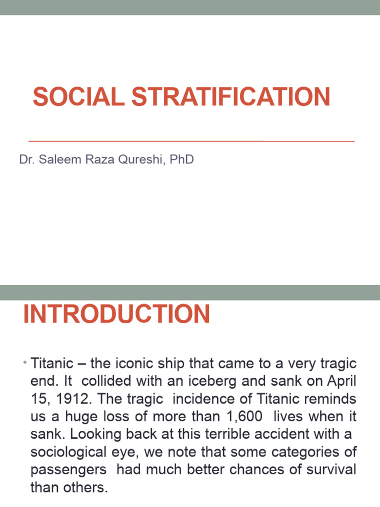 Social Stratification | PDF | Social Stratification | Society