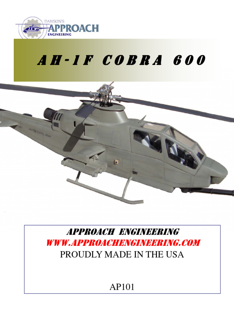 Dokumen - Tips - Ah 1f Cobra 600 Approach Engineering Proudly Made in ...