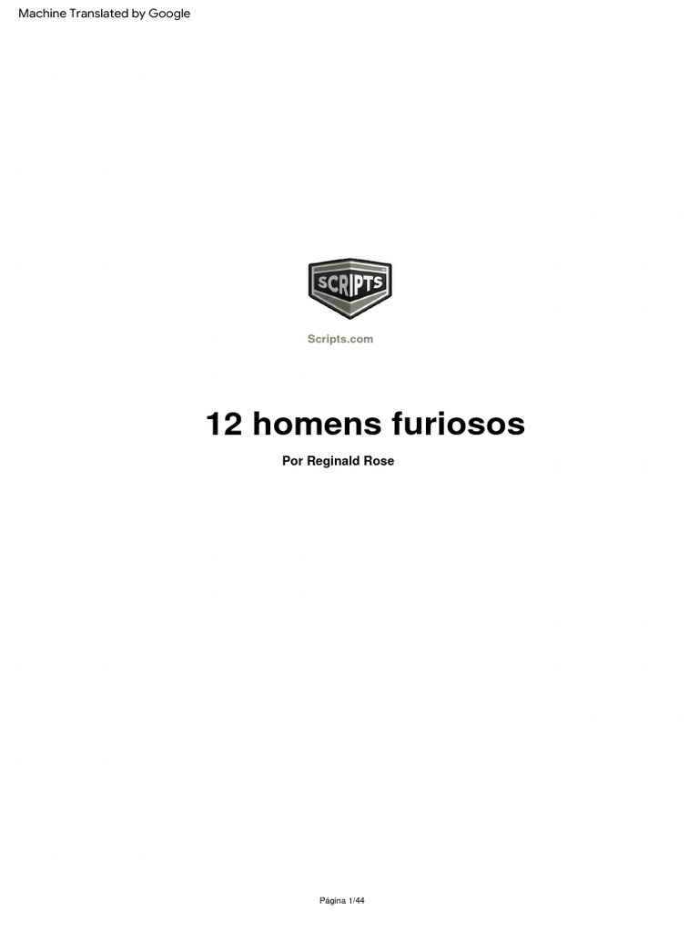 12 angry men (1) | PDF