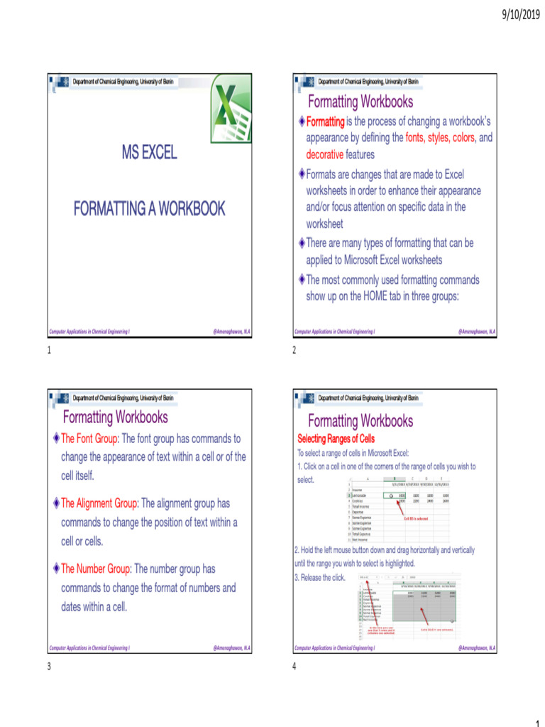 CHE 312 Note Set 1 | Download Free PDF | Microsoft Excel | Typefaces