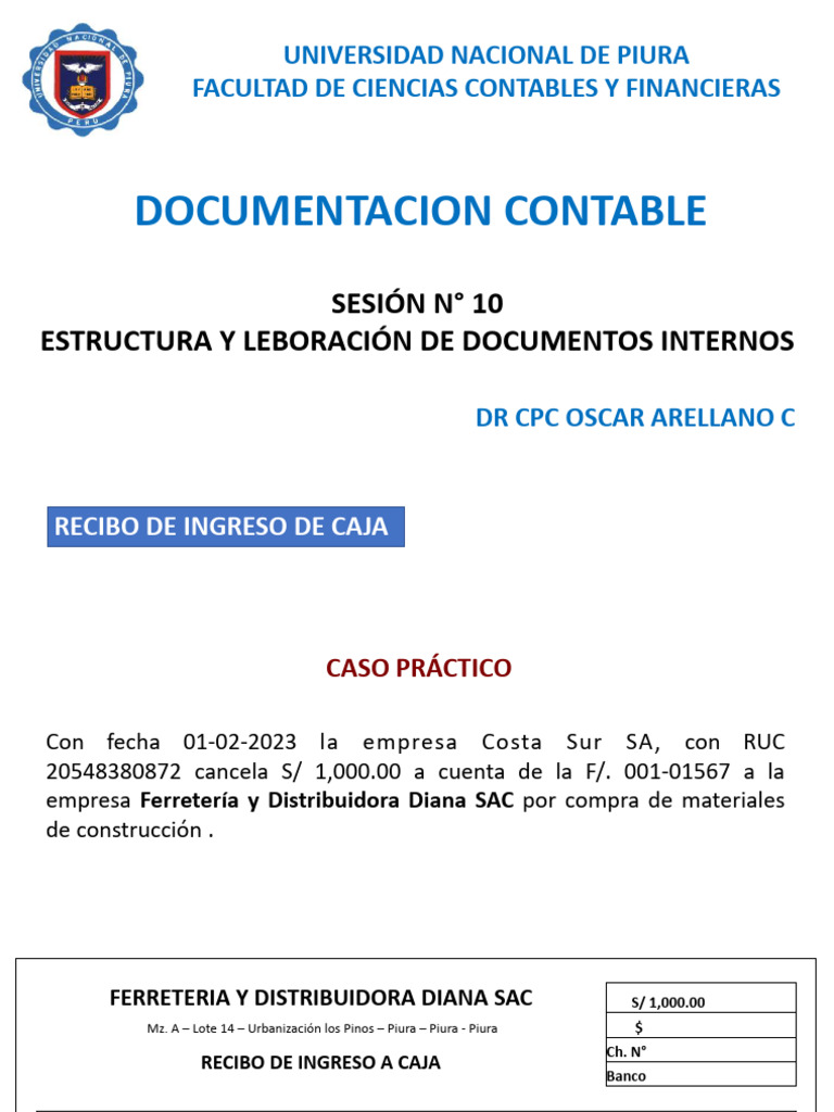 s10 - Estrucrtura y Elaboración de Documentos Internos | PDF