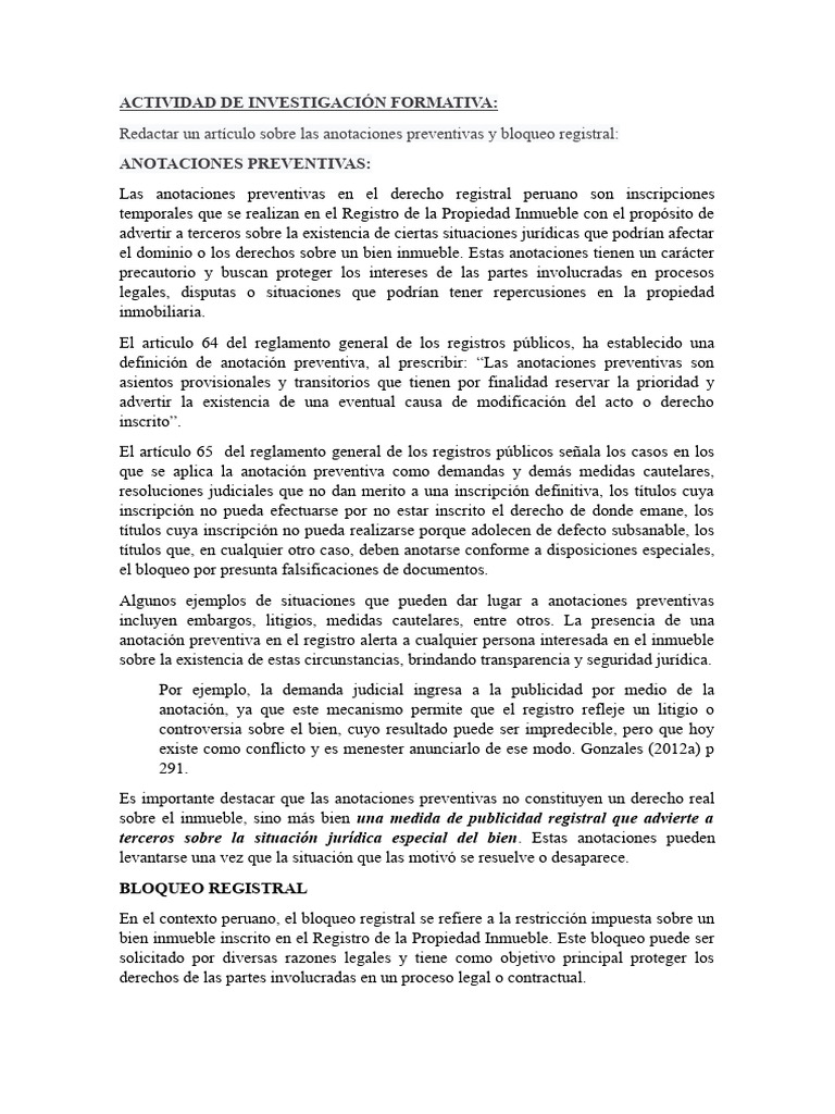ACTIVIDAD DE INVESTIGACIÓN FORMATIVA | PDF