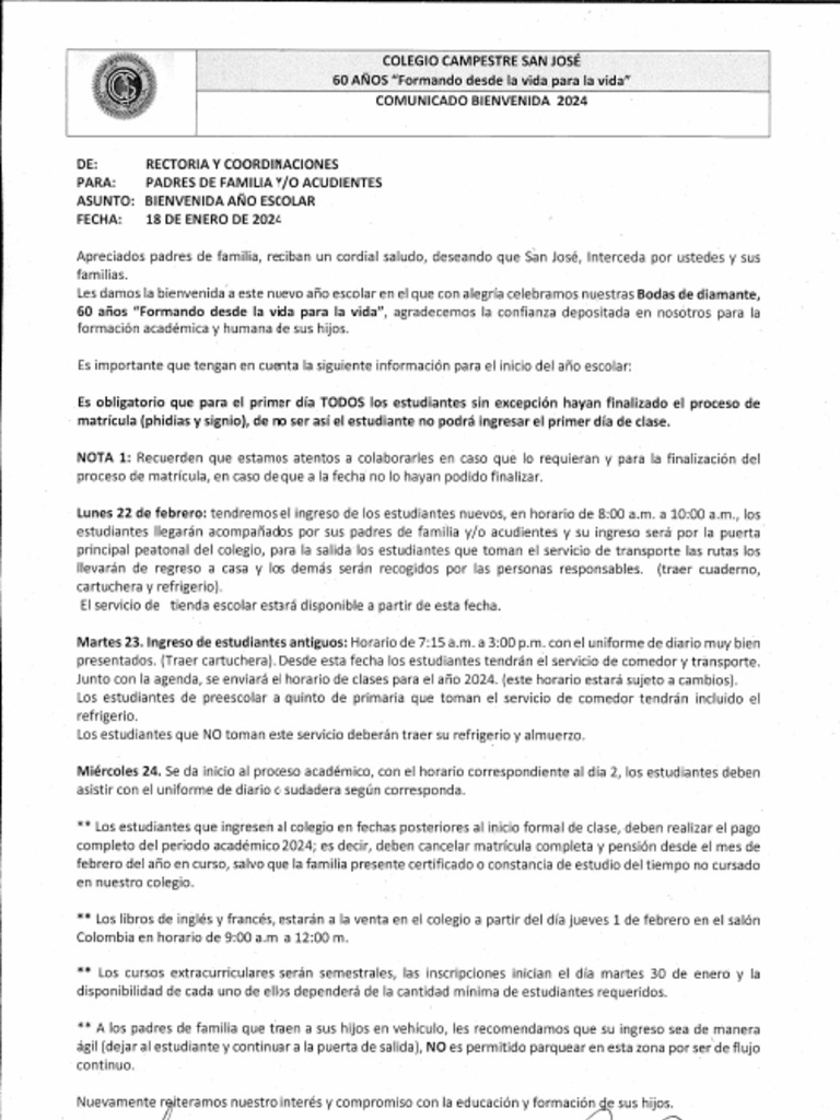 Circular+inicio+2024- | PDF