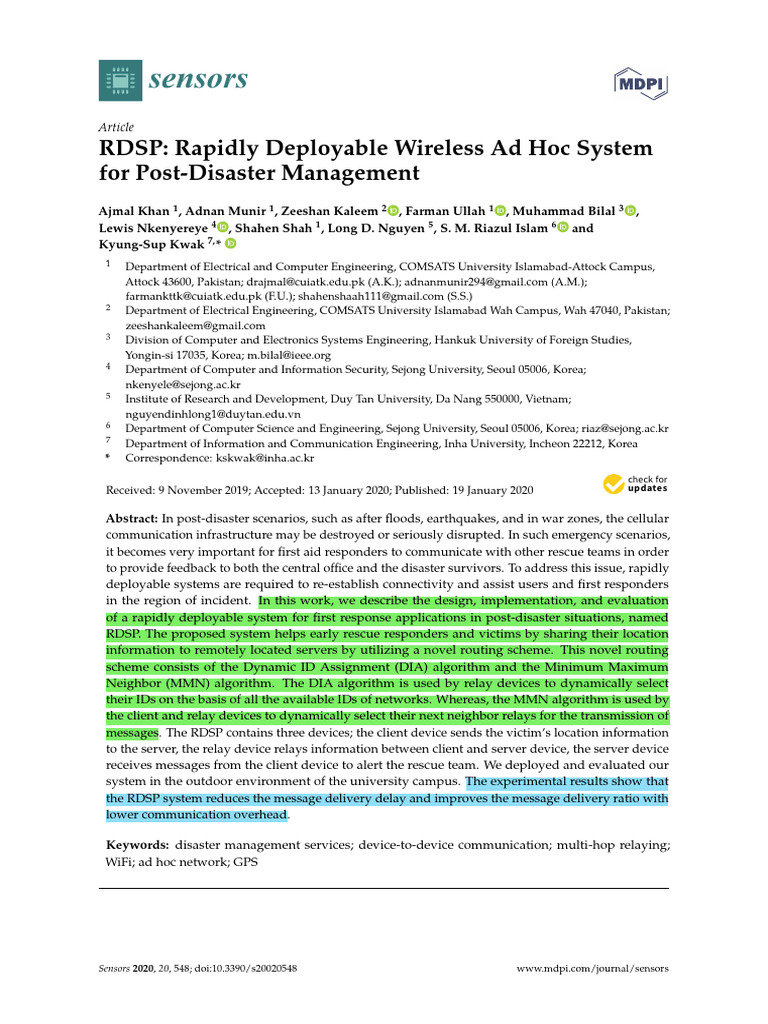 RDSP Paper | PDF | Technology & Engineering