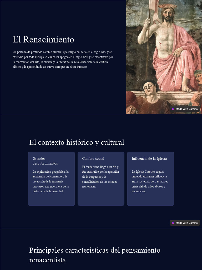 El Renacimiento (1) | PDF | Renacimiento