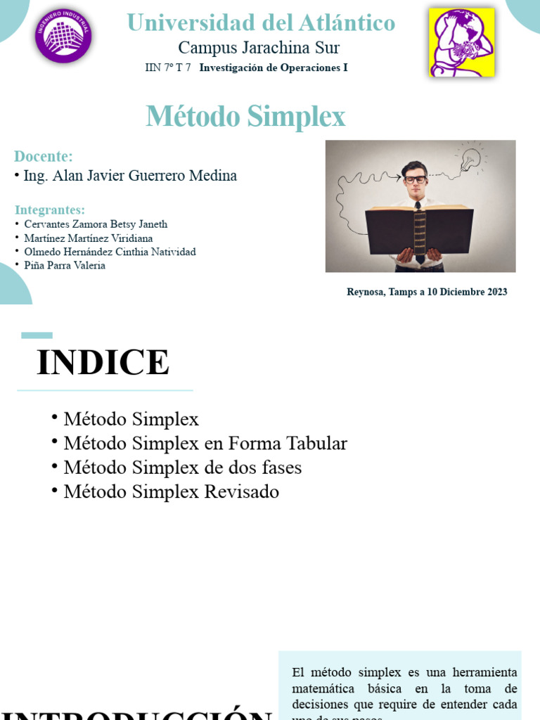 Metodo Simplex | PDF