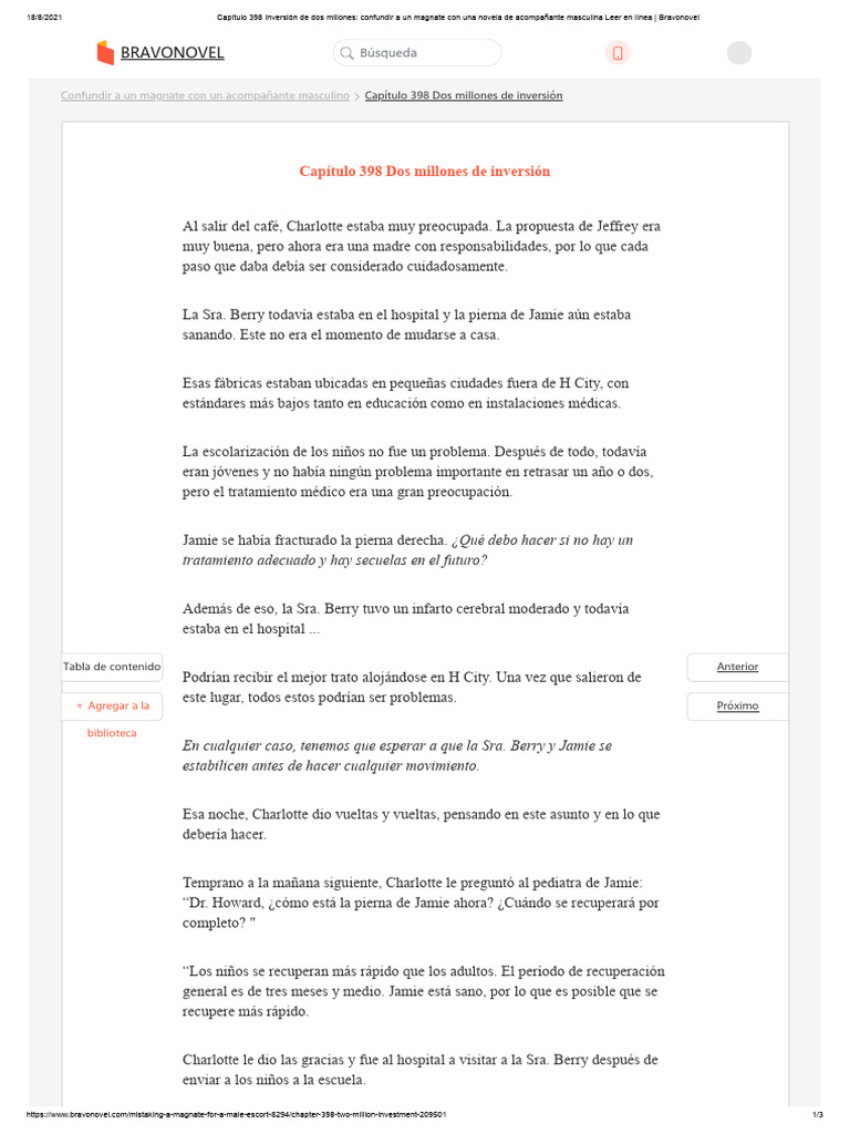 Inversión de dos millones en Bravonovel | PDF