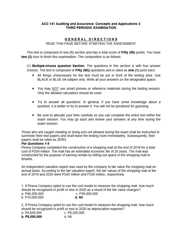 Acc 140 | PDF